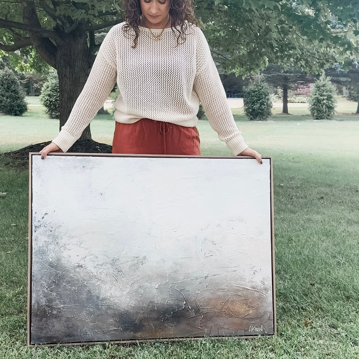 "Whispers of Walukaba" 31 x 41 – andreakoralart